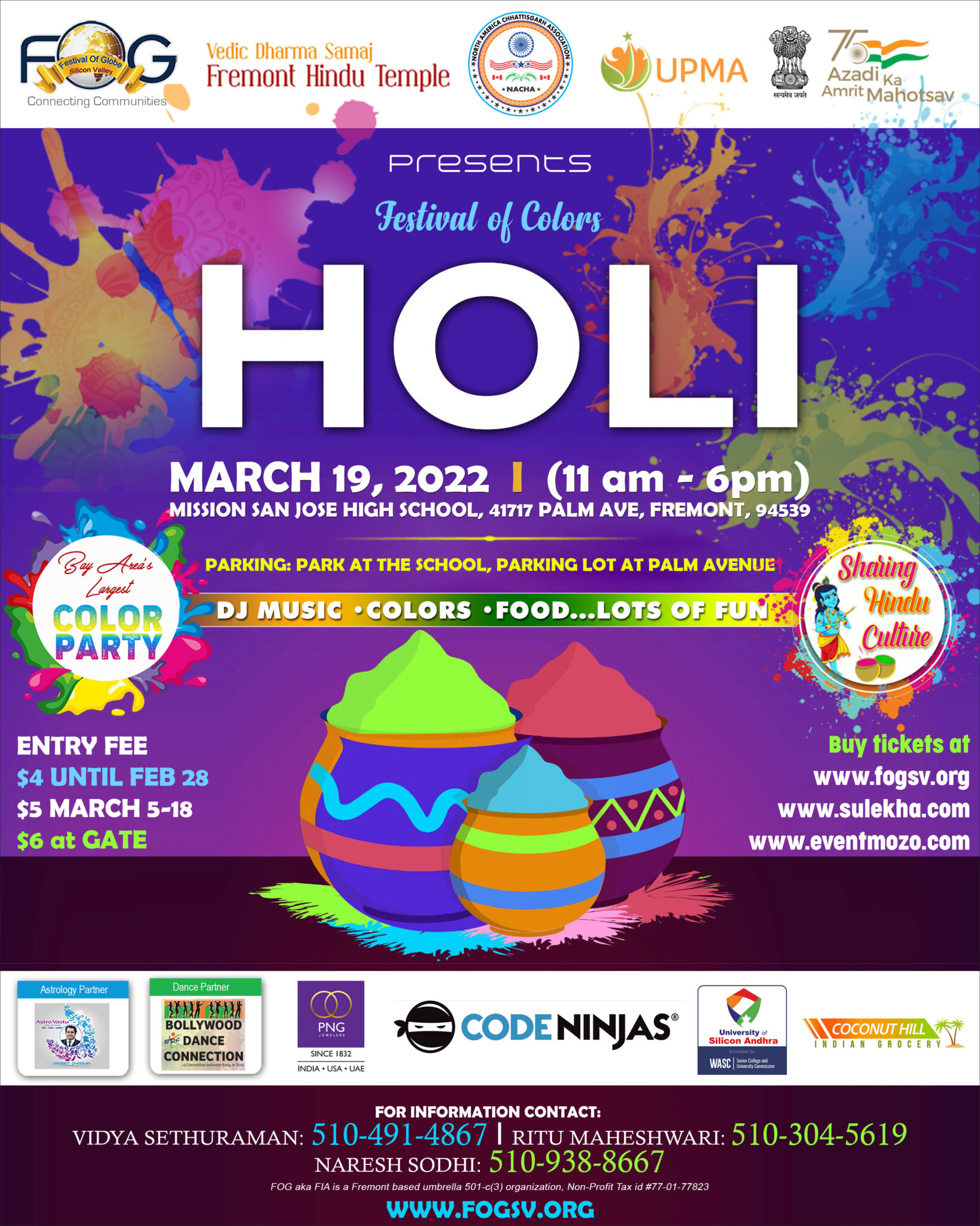 Festivals | Connecting people in San Ramon, Dublin, Pleasanton ...